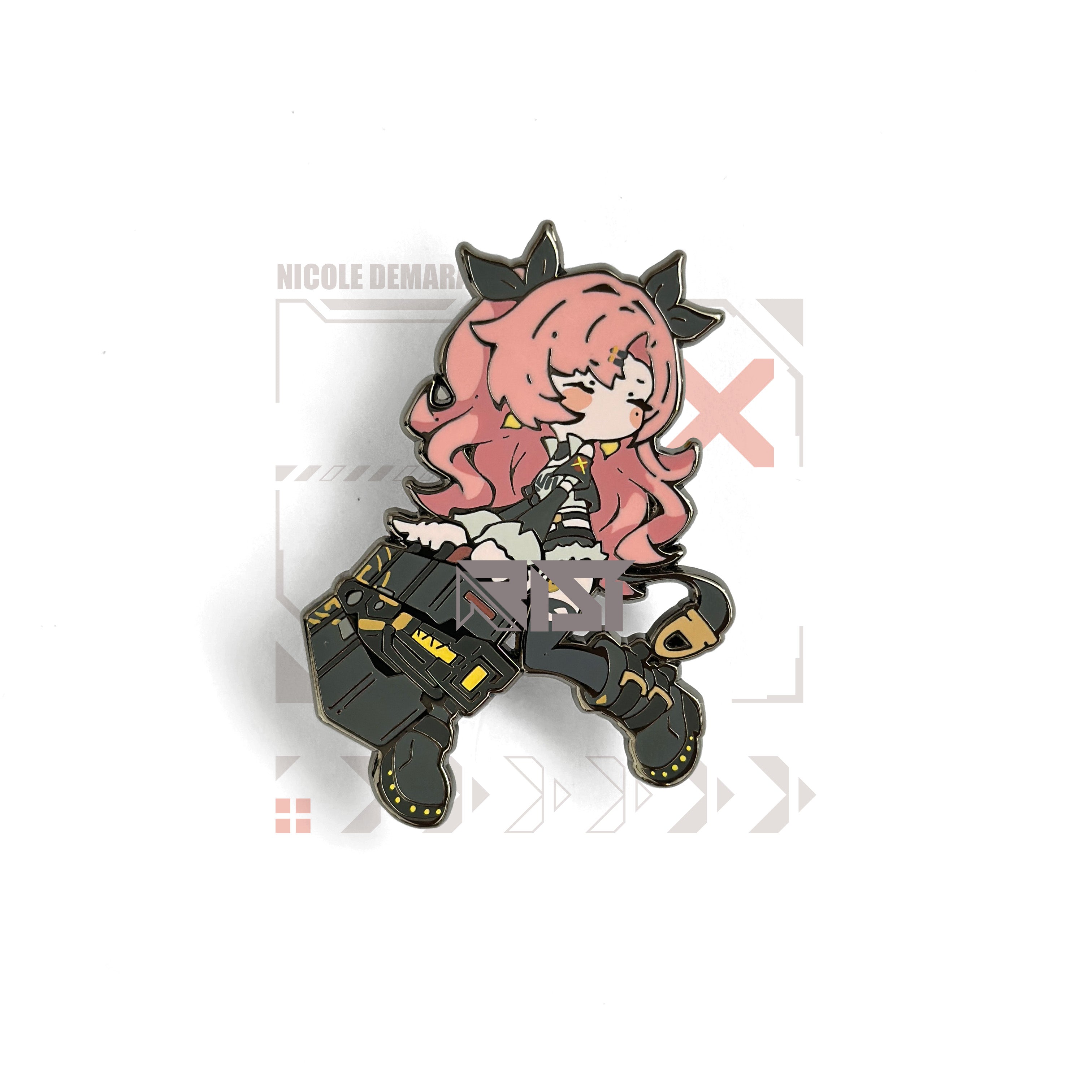 Nicole Demara - Zenless Zone Zero - Glow In the Dark - Hard Enamel Pin ...